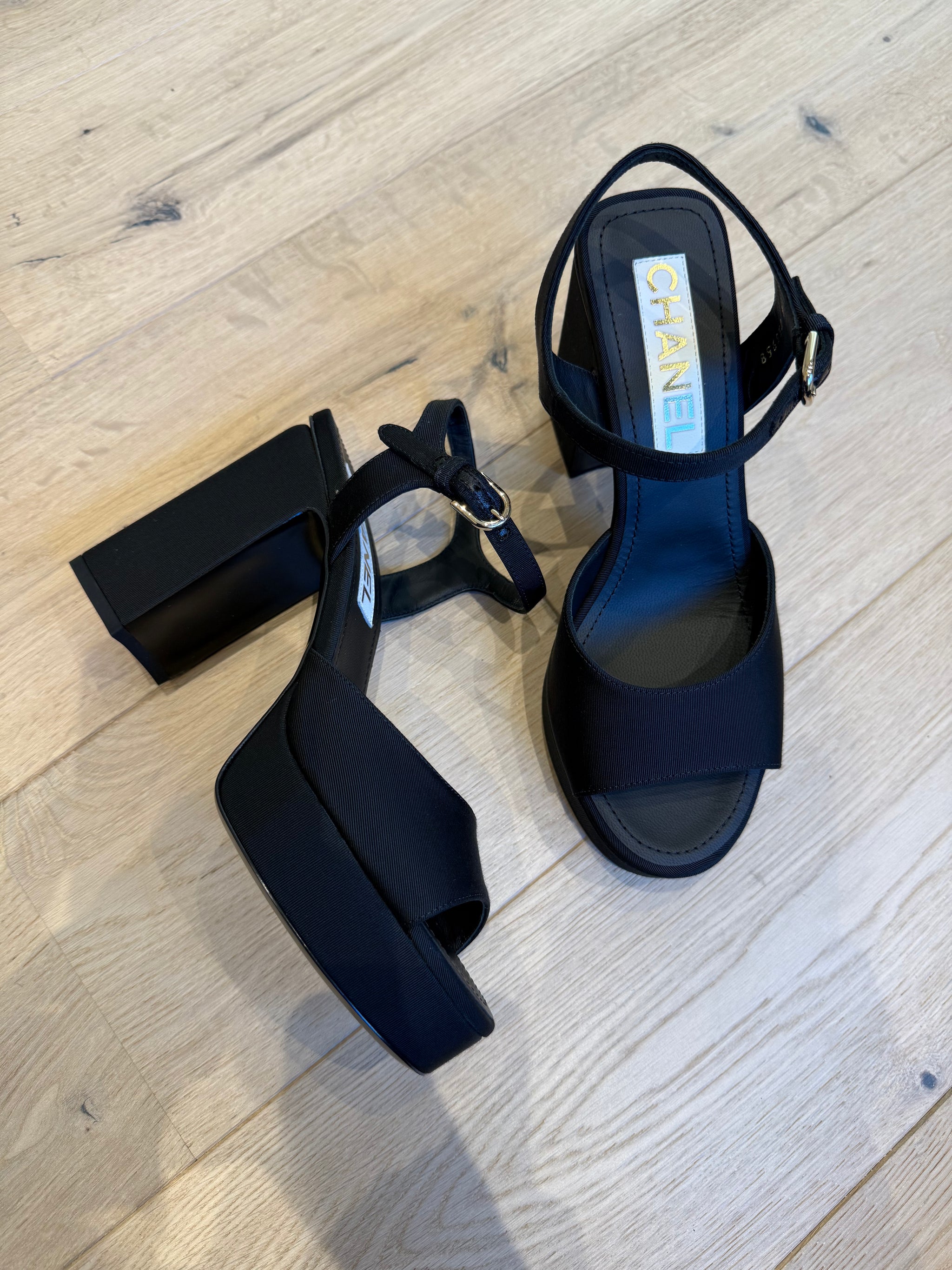 Chanel Block Heels (EU37C)